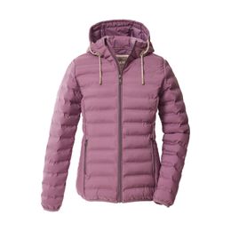 G.I.G.A. by Killtec Steppjacke "Damen Steppjacke OOGW 1", Damen, Gr. 36, helllila, Oberseite: 100% Polyester;R&uuml;ckseite: 100% Polyester;F&uuml;llung: 100% Polyester, G.I.G.A. DX BY KILLTEC, Jacken Steppjacke, Leichte Steppjacke, wasserabweisend, weitenregulierbare Kapuze