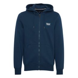 Blend Herren Kapuzensweatjacke "Kapuzensweatjacke BHKaylon", blau, Gr. S, Obermaterial: 55% Polyester PES. 45% Baumwolle CO., Sweatjacken