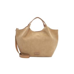 Emily & Noah Shopper EMILY & NOAH "Shopper E&N Jeanna", Damen, Gr. B/H/T: 52cm x 30cm x 14cm 0, beige (sand 420), Polyurethan, Taschen Shopper