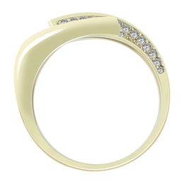 Adelia&acute;s ADELIA ́S Damen Fingerring "Damen Ring aus 333 Gold mit Zirkonia", 56gold, Fingerringe