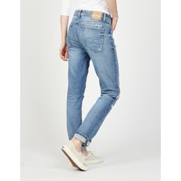 Gang Damen Boyfriend-Jeans "94NICA"authell summer destroy, Gr. 31, Denim/Jeans, Obermaterial: 99% Baumwolle, 1% Elasthan, Jeans, im l&auml;ssigen