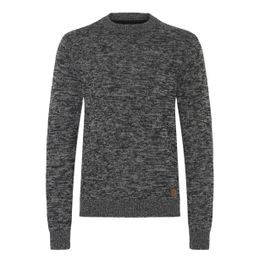 Blend Herren Strickfleece-Pullover "Strickpullover BHDanno", schwarz, Gr. M, Obermaterial: 70% Baumwolle CO recyc.. 30% Polyester Pol. recyc..,