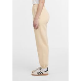 Urban Classics Damen Jogginghose "Urban Classics Ladies Basic Essential Sweatpants"sand, Gr. L, unifarben, 70% Baumwolle, 30% Polyester, Hosen