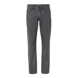Herren 5-Pocket-Jeans "Denver Colour Regular Straight Stretch Jeans", grau, Gr. 32, HERO by John Medoox, Denim/Jeans, 98% Baumwolle, 2% Elasthan,