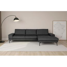 Ecksofa DIE PLANBAR, B:310cm H:86cm T:180cmtorro schwarz, Wohnzimmer, Sofas, "PN-EM20061; wahlweise frei im Raum stellbar", wahlweise mit echt