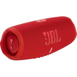 JBL Bluetooth-Lautsprecher "Charge 5 Portabler", rot, B:22,3cm H:9,65cm T:9,4cm, Lautsprecher, wasserdicht