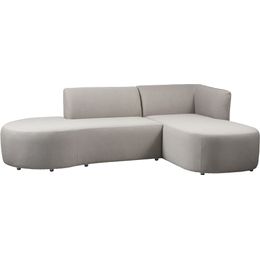 Ecksofa Woood, sand, B:258cm H:71cm T:168cm, 100% Polyolefin-Garn, Sofas, Ecksofa