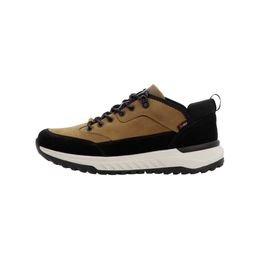 Rieker Herren Sneaker "Rieker Sneaker Leder", Gr. 42, schwarz, Leder, Schuhe
