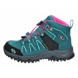 Br&uuml;tting BR&Uuml;TTING Kinder Outdoorschuh "Outdoorstiefel Mount Pinos High Kids", Gr. 30, gr&uuml;n, Veloursleder, Schuhe