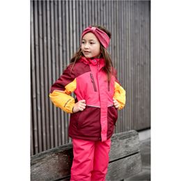 ZIGZAG Jungen Skihose "Soho", pink, Gr. 98, unifarben, 88% Polyester, 12% Elasthan, Hosen, mit abnehmbaren Hosentr&auml;gern