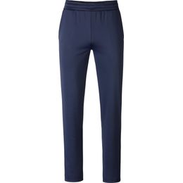 LPO Herren Funktionshose "Oliv", blau, Gr. 54, Web, 100% Polyester, Hosen, Warmes Fleece, wasserabweisend