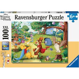 Puzzle Ravensburger "Winnie the Pooh, Die Rettung", bunt, Puzzles, KinderB:49cm H:36cm, Pappe, Motiv, Made in Germany, B:49cm H:36cm