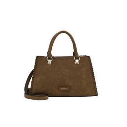 Emily & Noah Shopper EMILY & NOAH "Shopper E&N Hailee", Damen, Gr. B/H/T: 34cm x 22cm x 13cm 0, grau (taupe 900), Polyurethan, Taschen Shopper