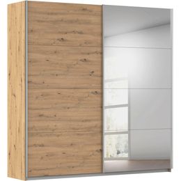 Schwebet&uuml;renschrank Rauch "Kleiderschrank Schrank Garderobe Schlafzimmerschrank CORTONA", eiche artisan, B:226cm H:229cm T:62cm, Holzwerkstoff, Schr&auml;nke, Schwebet&uuml;renschrank, in 3 Ausstattungen BASIC/CLASSIC/PREMIUM (SOFT-CLOSE) MADE IN GERMANY, Topseller