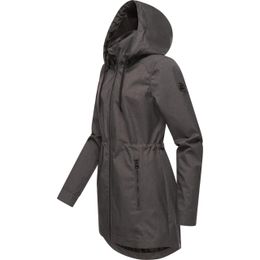 Ragwear Damen Kurzmantel "Dakkota II", grau, Gr. L, Obermaterial: 100% Polyester. Innenfutter: 100% Polyester, M&auml;ntel, Wasserdichter Outdoormantel