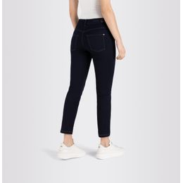 MAC Damen 7/8-Jeans "Dream Chic", blau, Gr. 34, Denim/Jeans, Obermaterial: 65% Baumwolle, 31% Polyester, 4% Elasthan, Jeans, verk&uuml;rzte Form mit