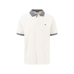 Fynch-Hatton Herren Poloshirt, beige, Gr. L, kontrastfarbene Details, unifarben, Web, Obermaterial: 100% Baumwolle, Shirts, mit Logo Stickerei