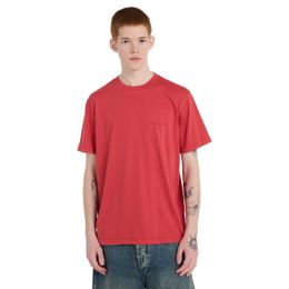 Element Herren Sporttop "Lowcase Pigment", rot, Gr. M, Obermaterial: 100% Baumwolle., Tops