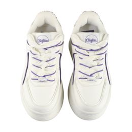 Buffalo Damen Trainingsschuh "Buffalo ORCUS LUXE", Gr. 37wei&szlig;, lila, Polyurethan, Schuhe