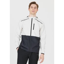 Endurance Herren Outdoorjacke "Hugoee", beige, Gr. XXL, mehrfarbig, 100% Polyester, Jacken, aus winddichtem Material
