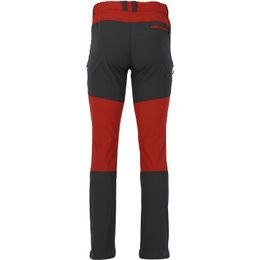 WHISTLER Jungen Cargohose "Kodiak", rot, Gr. 12, mehrfarbig, 88% Nylon, 12% Elasthan, Hosen, mit atmungsaktiver Eigenschaft