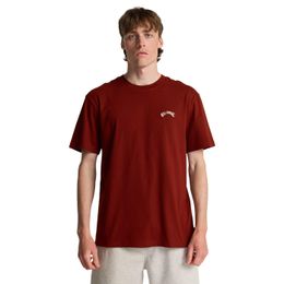Sporttop Billabong "Arch Crew", Herren, Gr. M, firot rot, Obermaterial: 100% Baumwolle., Tops Sporttop