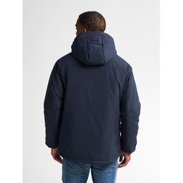 Herren Funktionsparkaroyal navy, Gr. M, PETROL INDUSTRIES, unifarben, Web, Obermaterial: 100% Polyester, Jacken, mit Logo Stickerei
