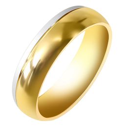 Adelia&acute;s ADELIA ́S Herren Fingerring "Herren Ring aus Edelstahl", 72, Edelstahl, gold, Edelstahl, Fingerringe