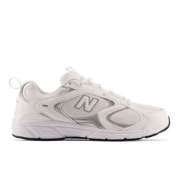 New Balance Damen Sneaker "408", Gr. 44, wei&szlig;, Synthetik, Textil, Schuhe, inspiriert vom Design des New Balance 530 und 740
