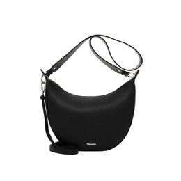 Beuteltasche Tamaris "Beutel TAS Kiri", Damen, Gr. B/H/T: 31cm x 30cm x 9cm 0, schwarz (schwarz 100), Polyurethan, Taschen Beuteltasche