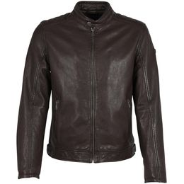 Mauritius Herren Lederjacke "GMBrody LASV", braun, Gr. 4XL, unifarben, Obermaterial: 100% Schafsleder. Futter: 100% Baumwolle. &Auml;rmelfutter: 100%