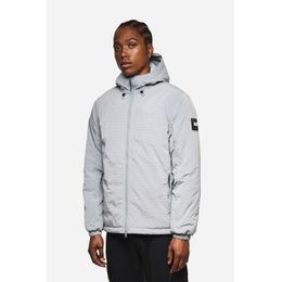 Herren Wolljacke "VETTEL THERMO JACKET Herren", grau, Gr. M, Weekend Offender, Softshell, 100% Nylon, Jacken, Jacke Herren, &Uuml;bergangsjacke, Kapuze,