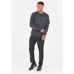 Virtus Herren Sweatshirt "Marten", blau, Gr. M, unifarben, 45% Polyester, 35% Baumwolle, 20% Polyester, Sweatshirts, mit kuschelig-weichem