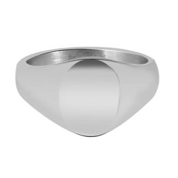 Adelia&acute;s ADELIA ́S Damen Fingerring "Unisex Ring aus Edelstahl", 58, Edelstahlsilber, Edelstahl, Fingerringe