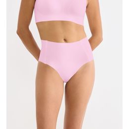 Sloggi Damen High-Waist-Slip "ZERO Feel 2.0", Gr. L, rosa, Jersey, Obermaterial: 76% Polyamid, 24% Elasthan, Unterhosen, feine Mikrofaser,