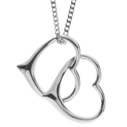 OSTSEE-SCHMUCK Damen Kette mit Anh&auml;nger "- Herz - Silber 925/000 -", 45, Silber 925 (Sterlingsilber), silber, Silber 925 (Sterlingsilber), Halsketten