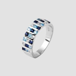 Adelia&acute;s ADELIA ́S Damen Fingerring "Damen Ring aus 925 Silber mit Zirkonia", 60, Silber 925 (Sterlingsilber)silber, Silber 925 (Sterlingsilber), Fingerringe