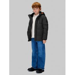 Jungen Winterjacke "ESSENTIAL PUFFER JACKET", schwarz, Gr. 14, Calvin Klein Jeans, Web, Obermaterial: 100% Polyester. Futter: 100% Polyester.