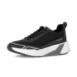Gabor Damen Sneaker "Sneaker low", Gr. 42, schwarz-wei&szlig;, Schuhe