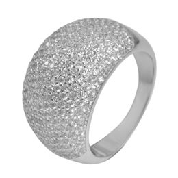 Adelia&acute;s ADELIA ́S Damen Fingerring "Damen Ring aus 925 Silber", 56, Silber 925 (Sterlingsilber)silber, Silber 925 (Sterlingsilber), Fingerringe