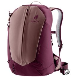 Wanderrucksack Deuter "AC LITE 15 SL", ashrose, cassis, Rucks&auml;cke, B/H/T: 28cm x 44cm x 20cm, Obermaterial: 80% Polyester, 20% Polyamid, f&uuml;r sportliche Tagesausfl&uuml;ge, mit gro&szlig;er Rei&szlig;verschluss-Front&ouml;ffnung, B:28cm H:44cm T:20cm
