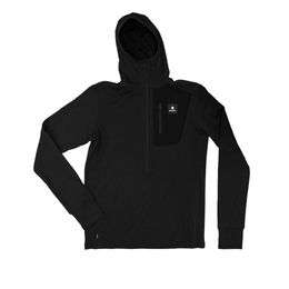 Saysky Combat Half Zip Fleece Hoodie Bekleidung Herren schwarz L