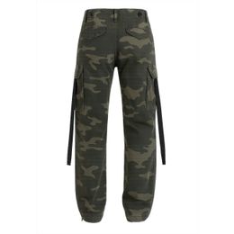Brandit Damen Cargohose "Brandit Damen Ladies M-65 Cargo Pants", gr&uuml;n, Gr. 29, unifarben, 100% Baumwolle, Hosen