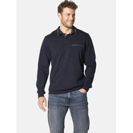 Babista Herren Langarm-Poloshirt "Langarm-Poloshirt DOROCASTI", blau, Gr. XL, Obermaterial: 100% Baumwolle CO., Shirts