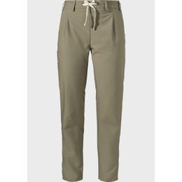 Sch&ouml;ffel SCH&Ouml;FFEL Damen Outdoorhose "Pants Oaktree L", braun, Gr. 38, Oberstoff : 61% Polyester 39% Viskose, Hosen