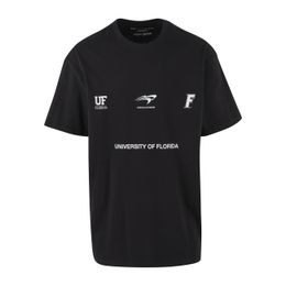 Herren T-Shirt "Upscale by Mister Tee Florida Gators Multi Logo Oversize Tee", schwarz, Gr. XS, UPSCALE BY MISTER TEE, bedruckt, 100% Baumwolle,