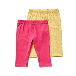 Tchibo - 2&frac34;-Kinder-Leggings - Kinder - Gr. 122/128 - gelb