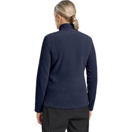 Jack Wolfskin Damen Fleecejacke "TAUNUS FZ W", blau, Gr. S, Obermaterial: 100% Polyester. Futter: 100% Polyester, Jacken