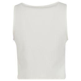 Urban Classics Damen Steppweste "Urban Classics Ladies Jersey Vest", wei&szlig;, Gr. XL, 100% Polyester, Westen