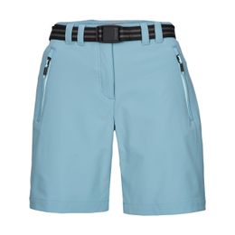 Killtec Damen Bermudas "KOS 19 WMN BRMDS", blau, Gr. 40, Obermaterial: 100% Polyester, Hosen, wasserabweisend, schnelltrocknend, Stretch-Material,
